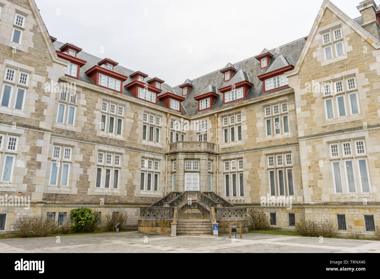 The history of palacio de la magdalena hi-res stock photography and ...