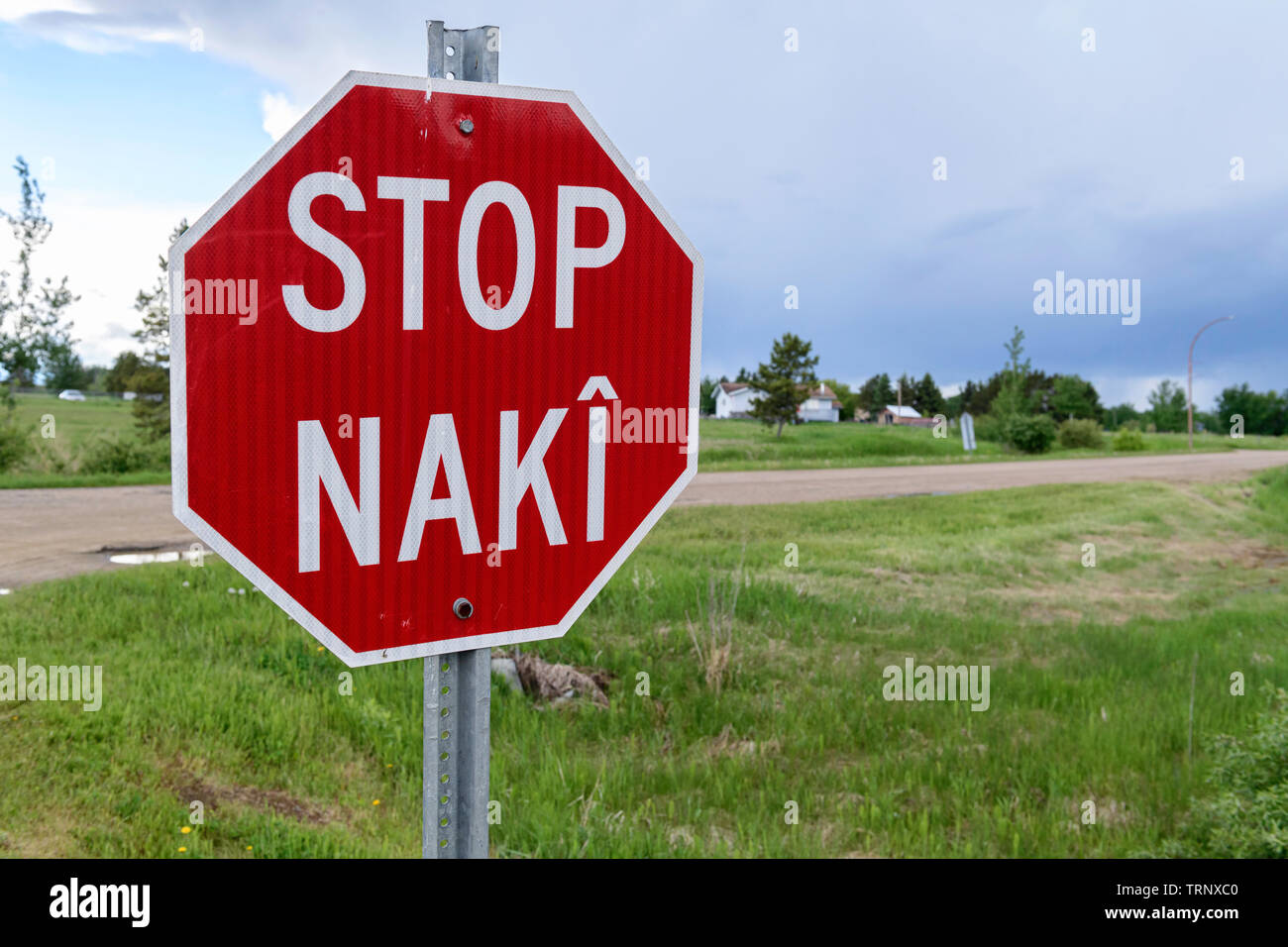 First nation canada sign hi-res stock photography and images - Alamy