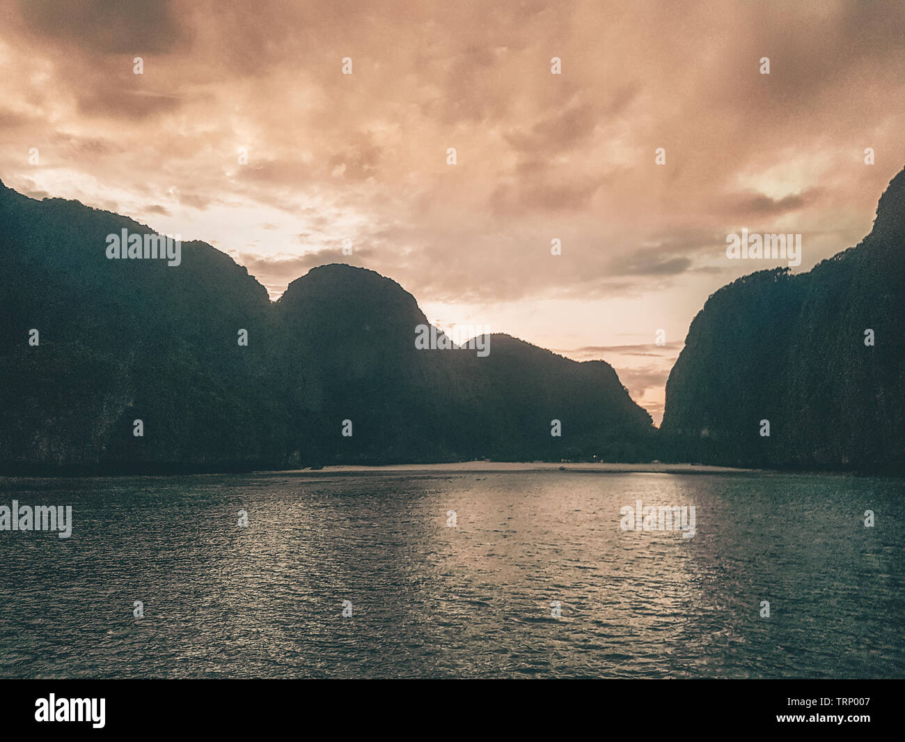 Maya bay thailand beach hi-res stock photography and images - Alamy