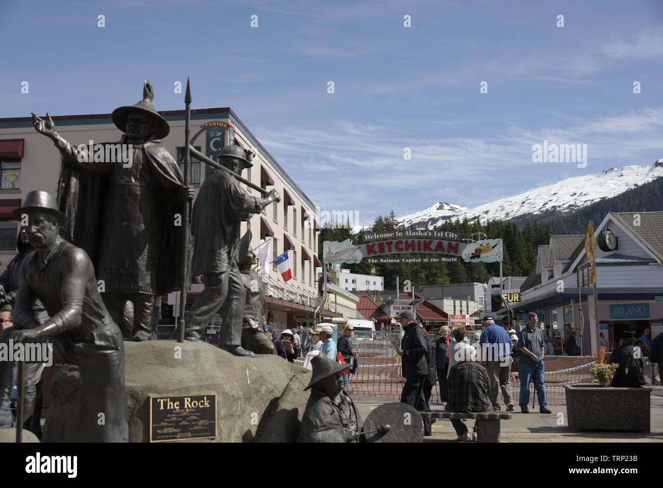 Ketchikan city harbor hi-res stock photography and images - Alamy