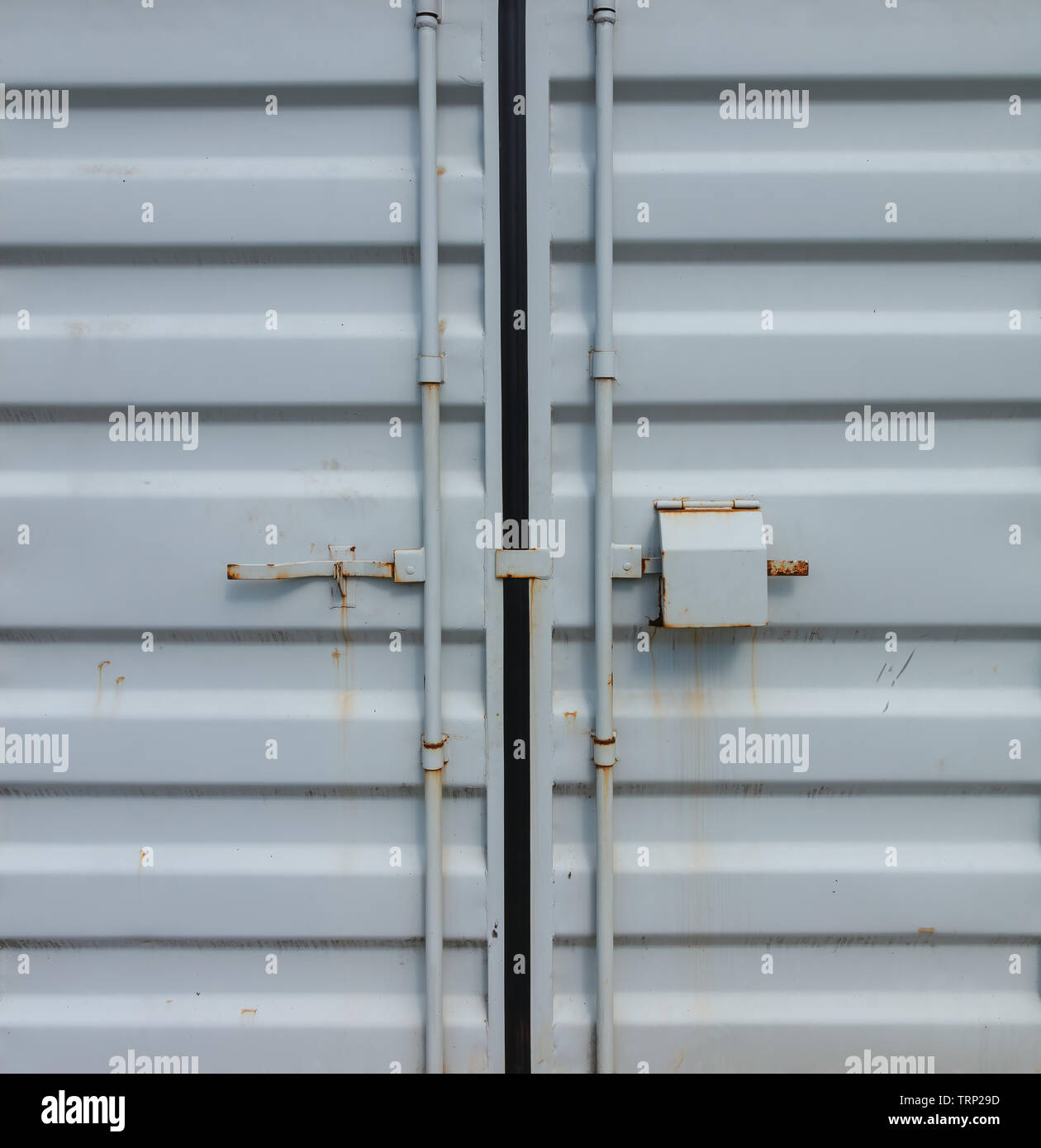 Container door lock handle hi-res stock photography and images - Alamy