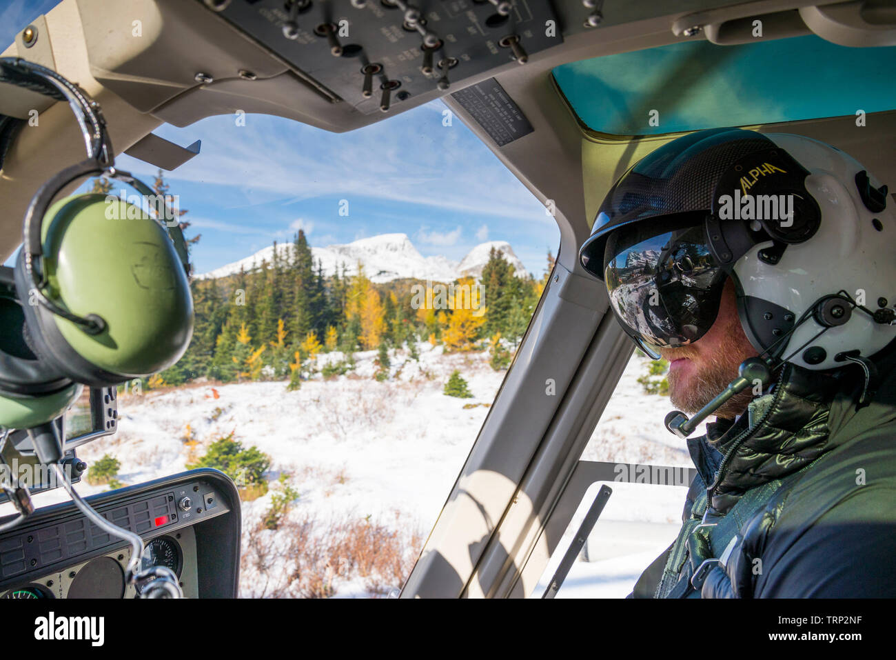 Helicopter pilot hi-res stock photography and images - Alamy
