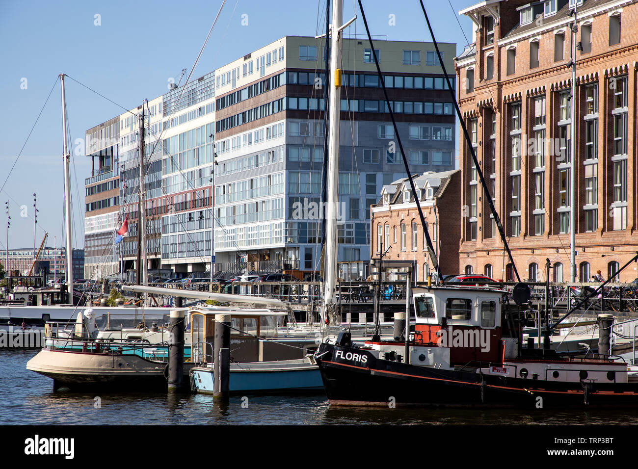 Amsterdam, Netherlands, Silodam, MVRDV Apartment Complex, Port ...