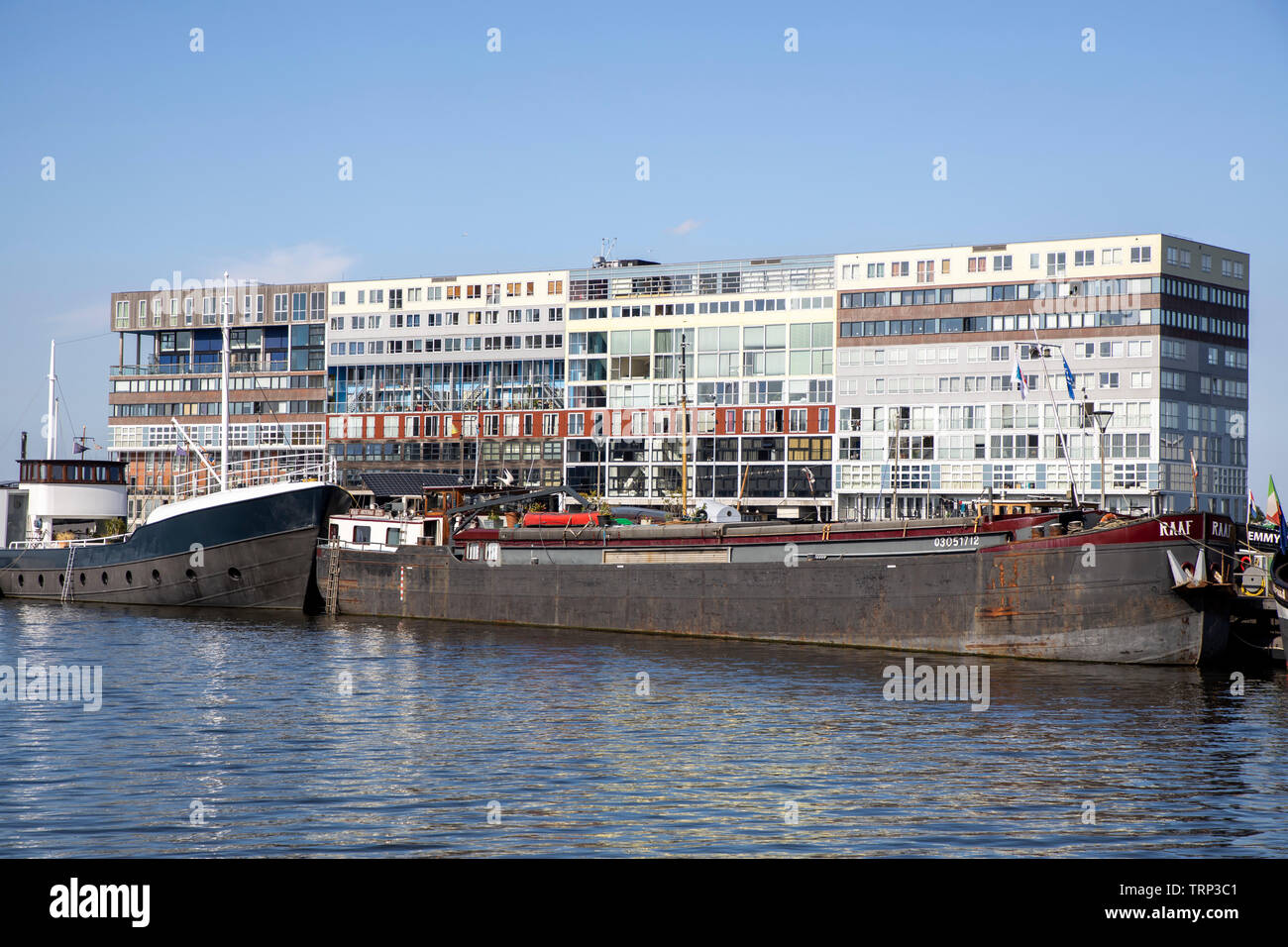 Amsterdam, Netherlands, Silodam, MVRDV Apartment Complex, Port ...