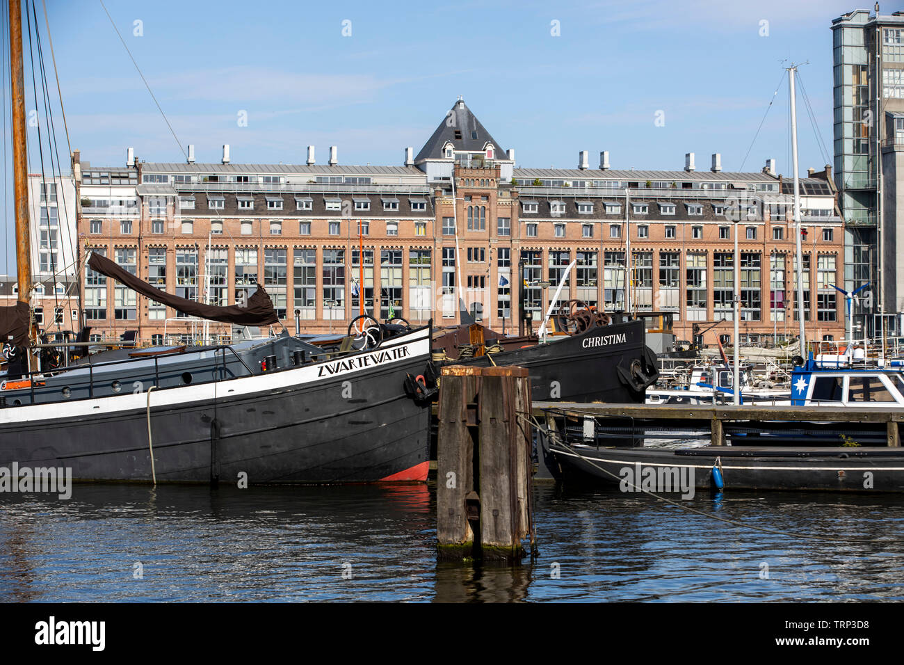 Amsterdam, Netherlands, Silodam, MVRDV Apartment Complex, Port ...