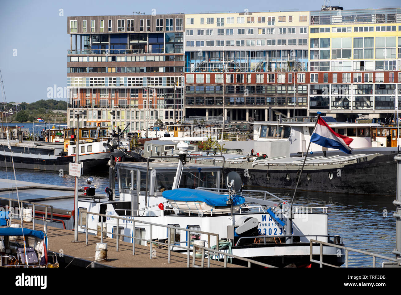 Amsterdam, Netherlands, Silodam, MVRDV Apartment Complex, Port ...