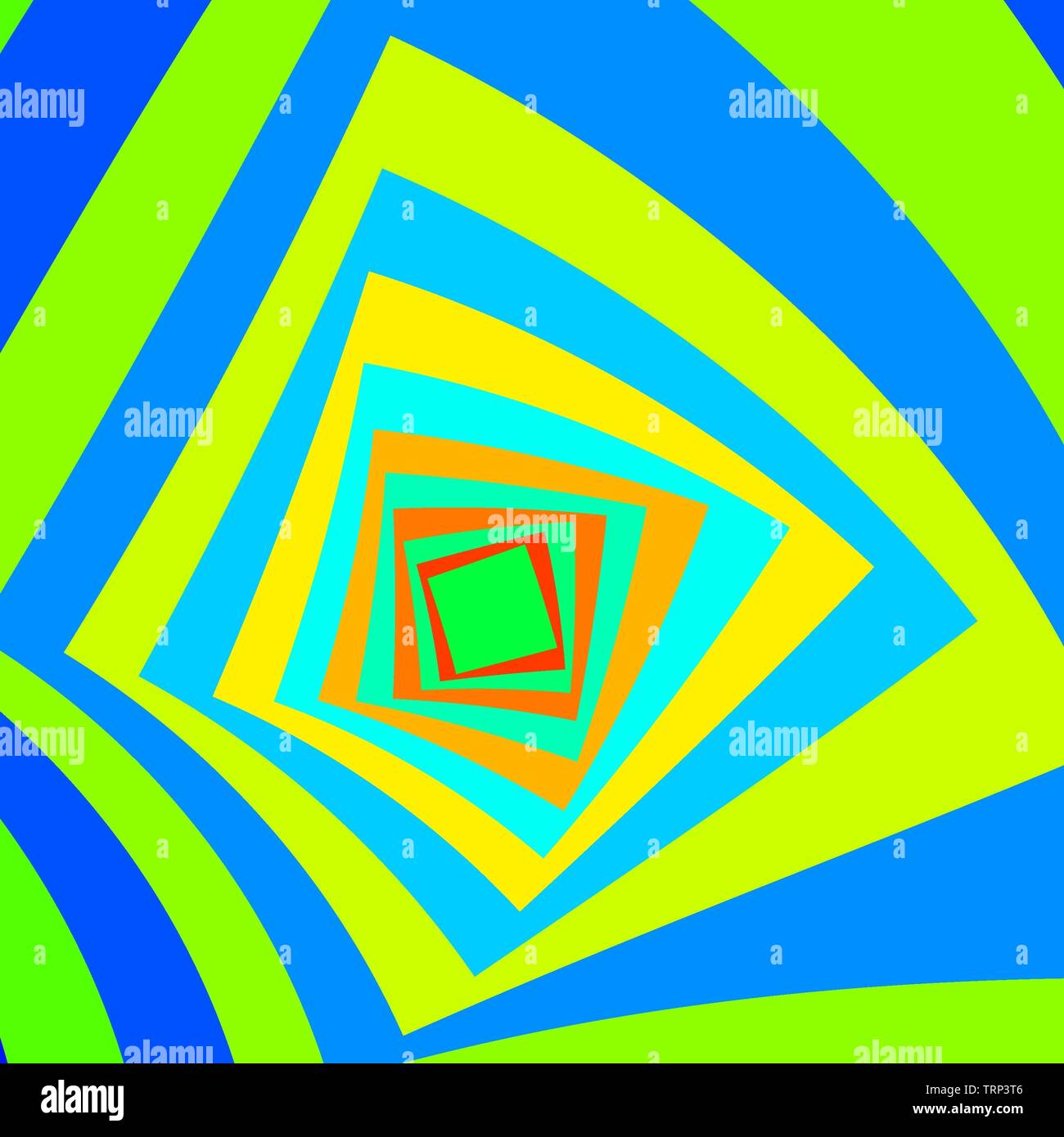 Computer graphics image of the fractal behaviour of a mathematical ...