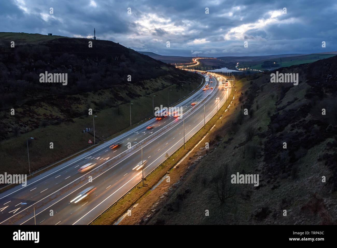 Leeds motorway hi-res stock photography and images - Alamy