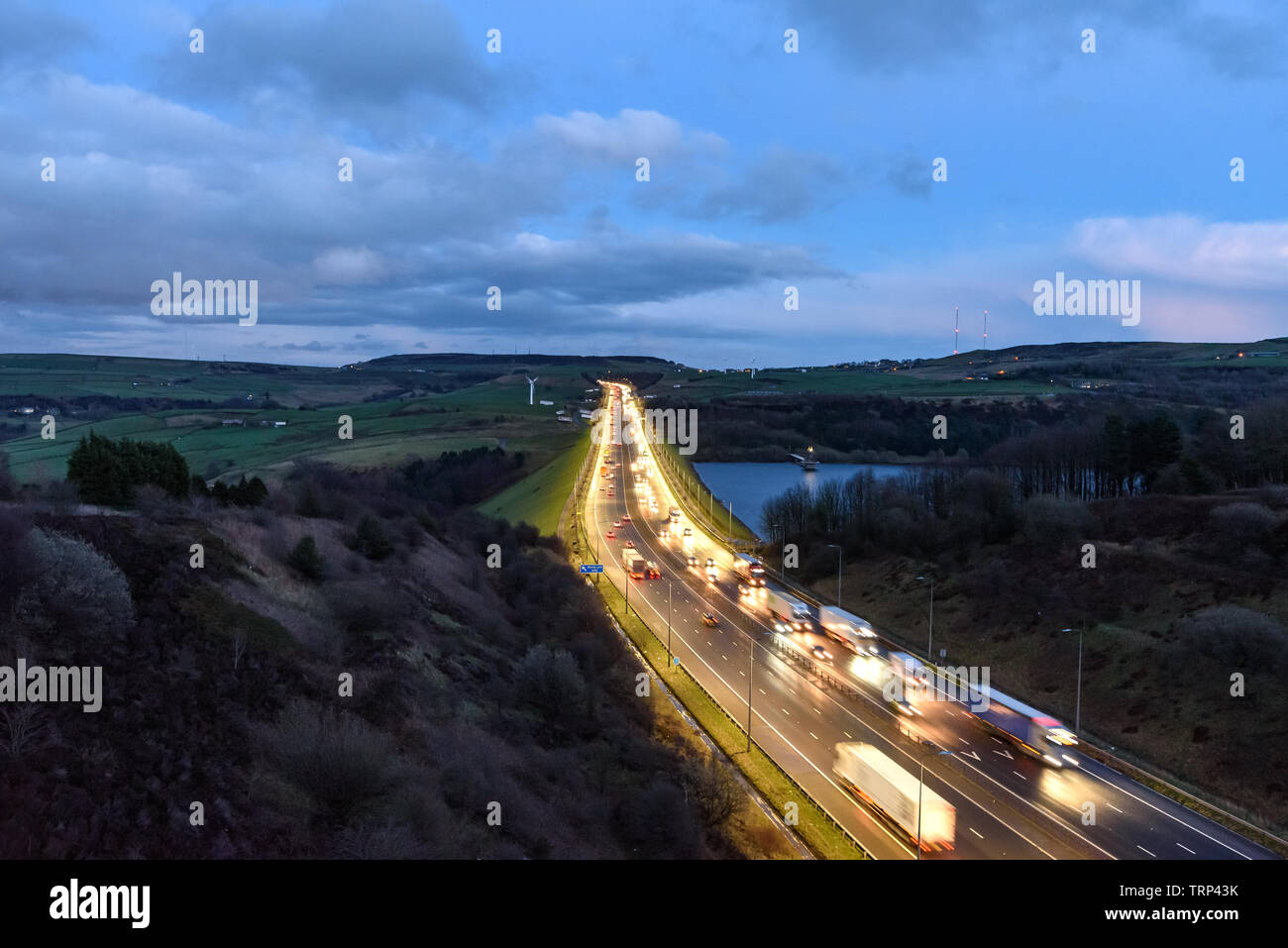 Leeds motorway hi-res stock photography and images - Alamy