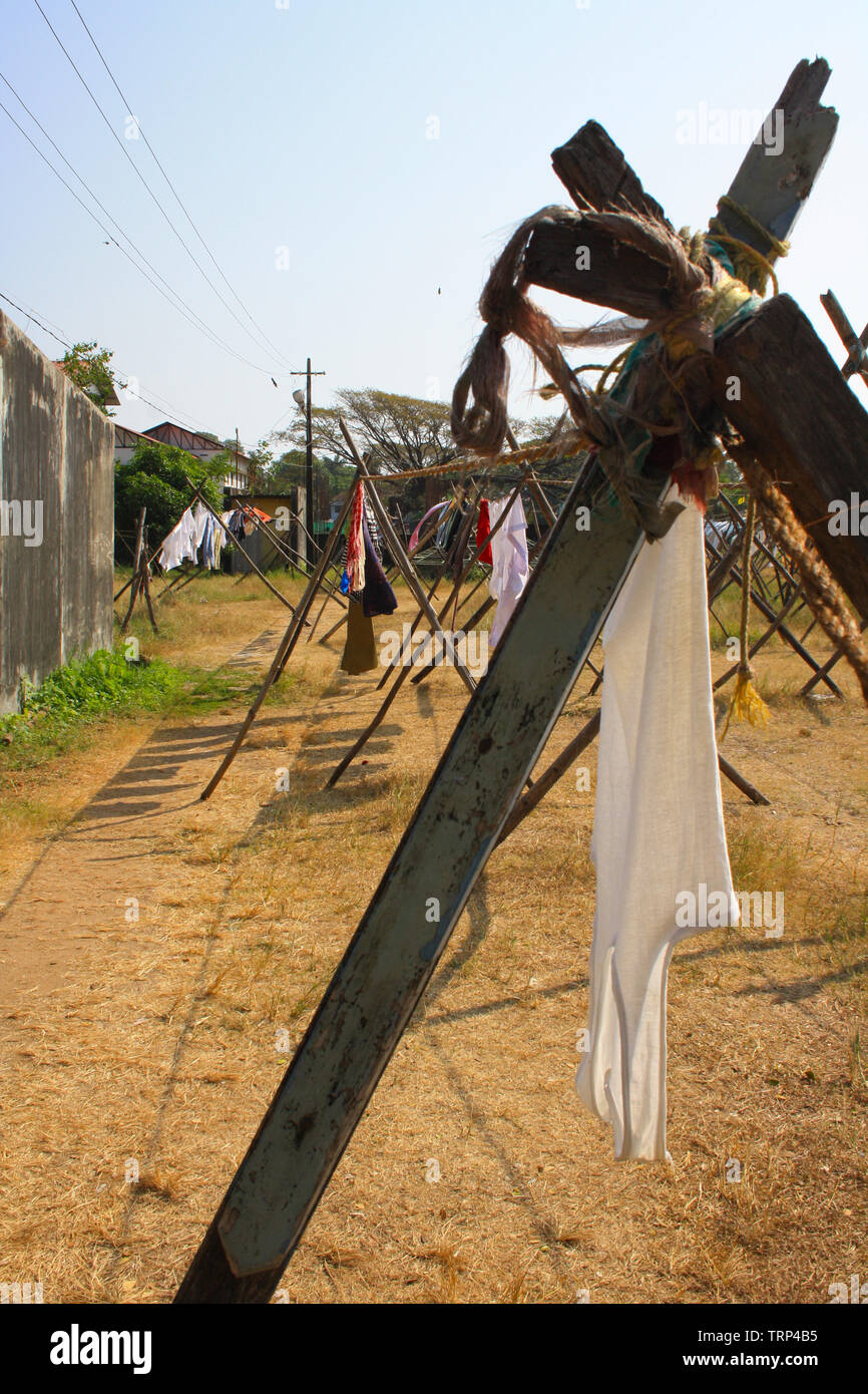 Indian laundry service in Cochin (Kochi Stock Photo - Alamy