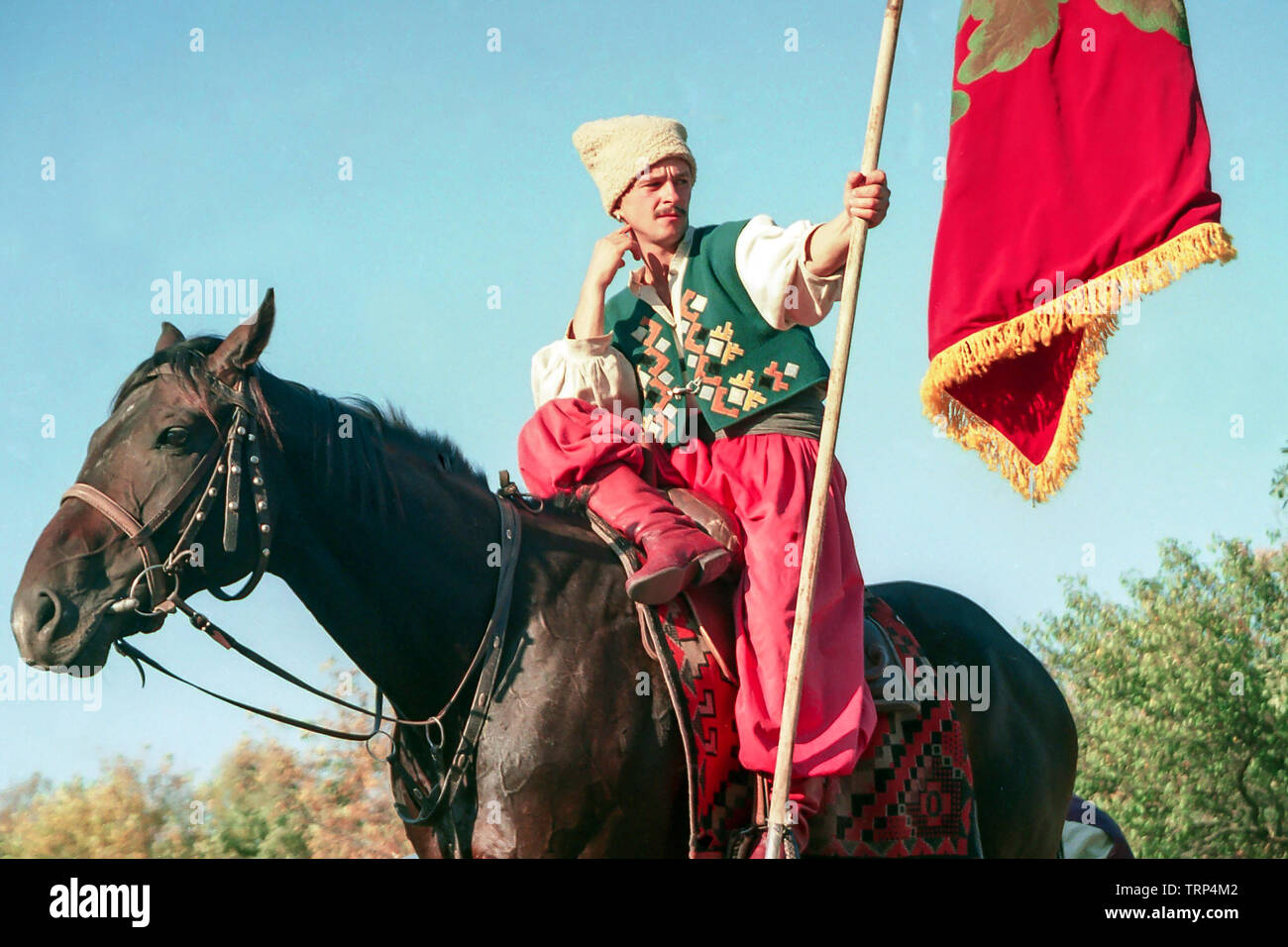 Cossack rider horse hi-res stock photography and images - Alamy