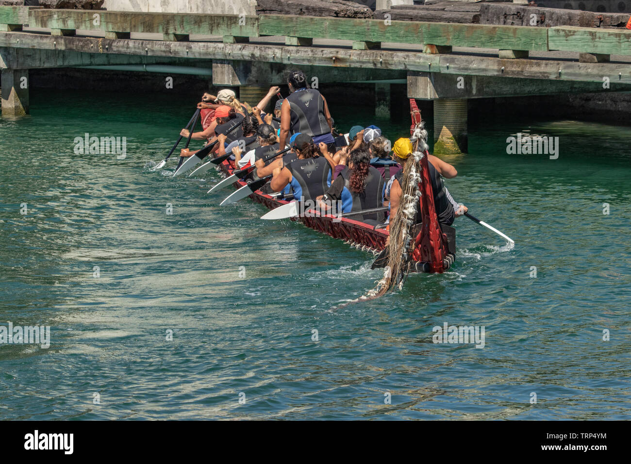 Maori women hi-res stock photography and images - Alamy