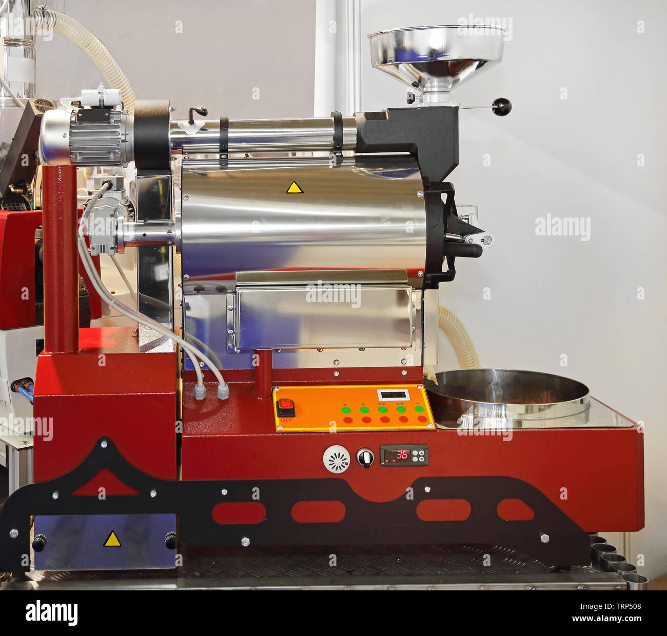 Industrial coffee roasting machine hi-res stock photography and images ...