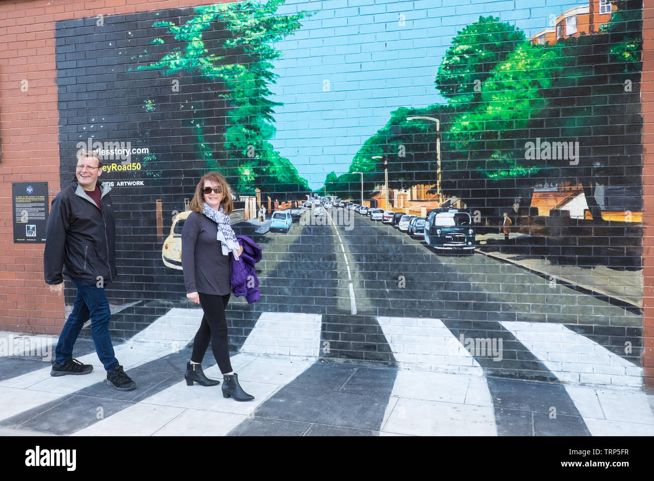 Abbey Road Mural High Resolution Stock Photography and Images - Alamy
