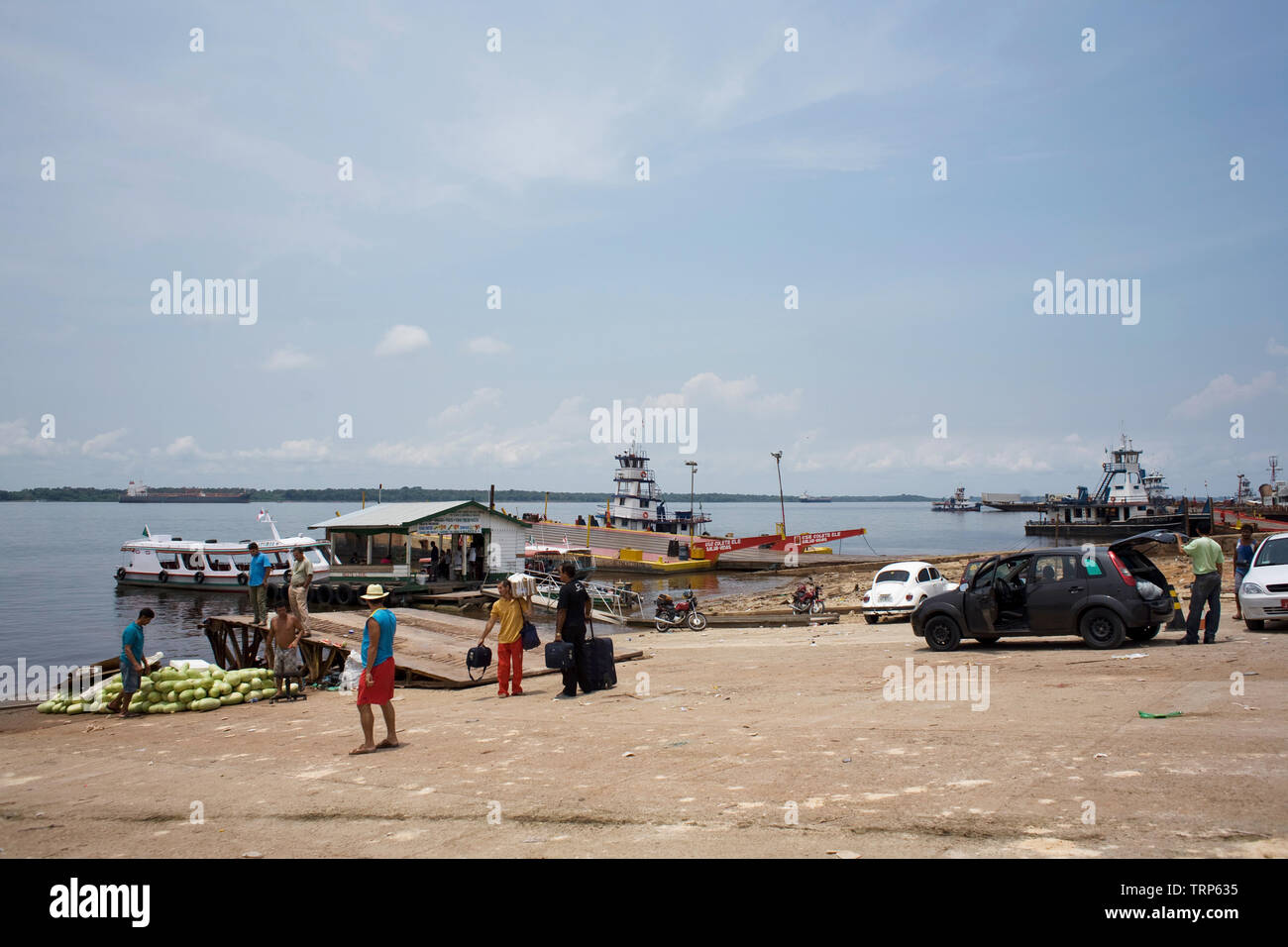 Cars, Porto, Amazônia, Manaus, Amazonas, Brazil Stock Photo - Alamy