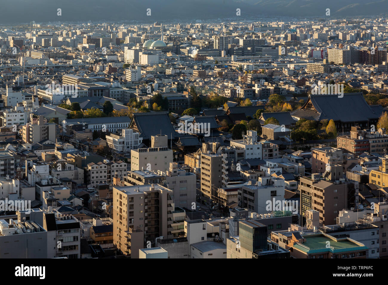 Aerial view kyoto hi-res stock photography and images - Alamy