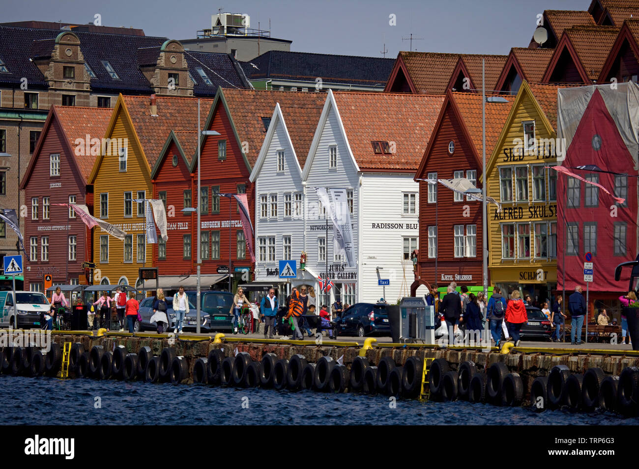 Bryggen Bergen is a UNESCO World Heritage site and the most visited ...