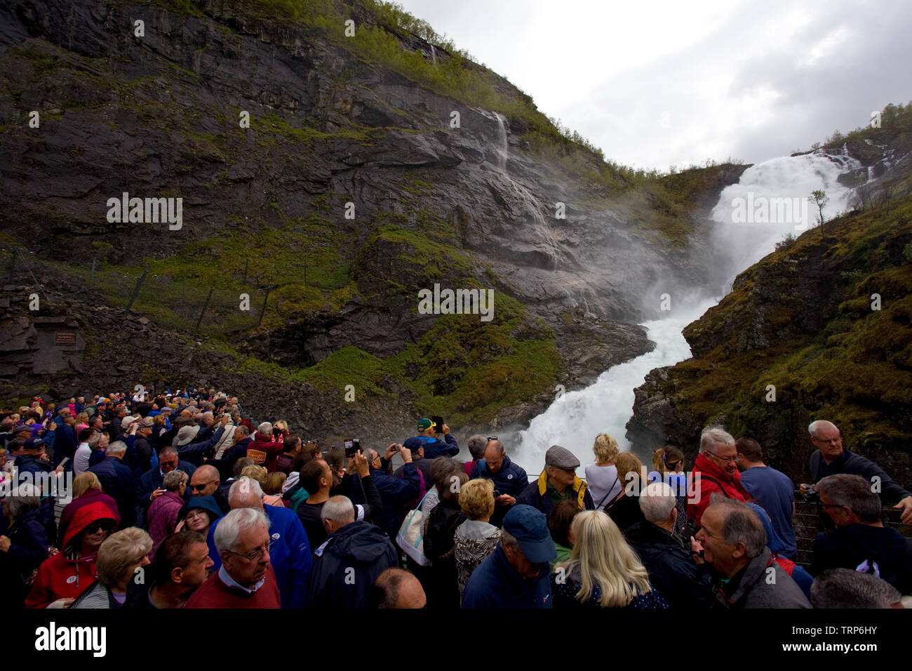 Flam Railway Waterfall High Resolution Stock Photography and Images - Alamy