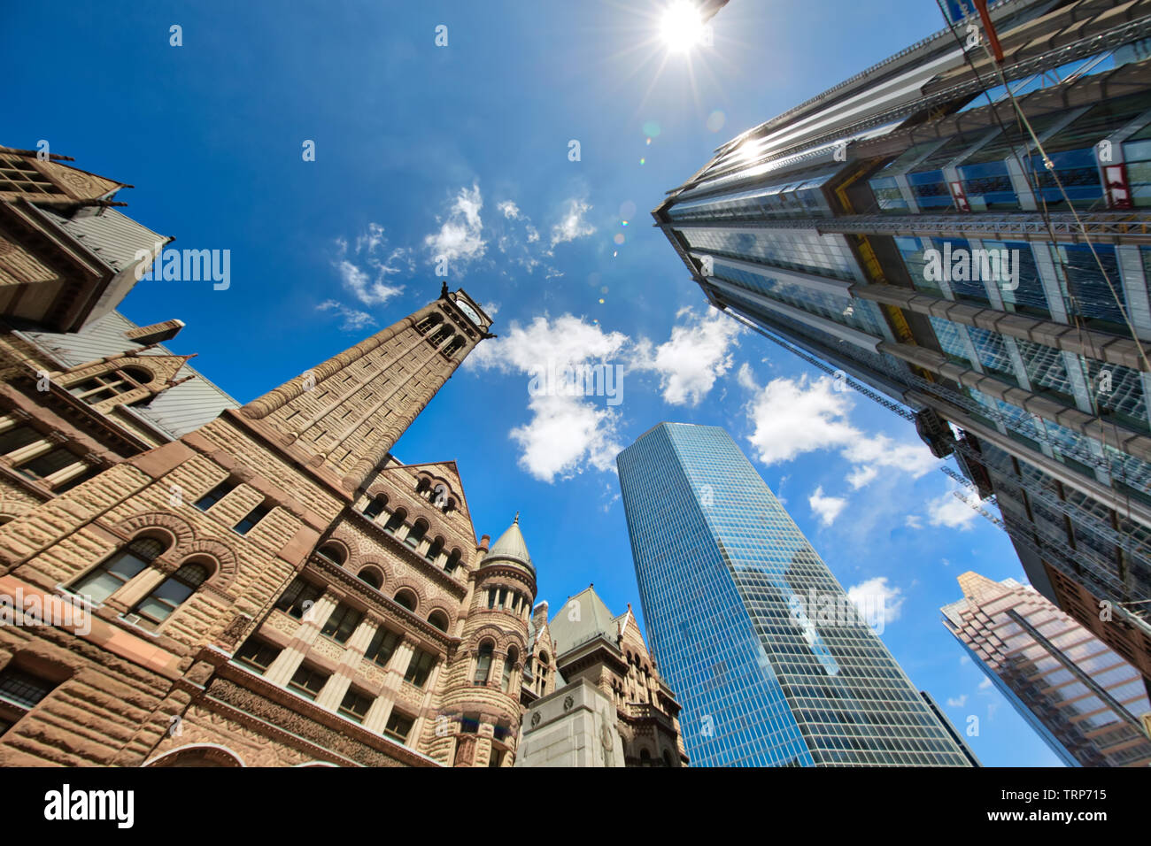 Old Toronto City Hall on Nathan Phillips Square, the building used as a ...