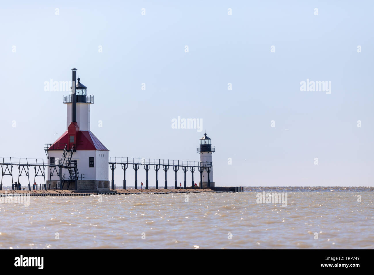 St Joseph Michigan Lighthouse High Resolution Stock Photography and ...