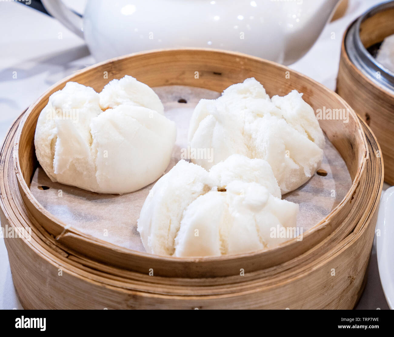 Char siu bun hi-res stock photography and images - Alamy