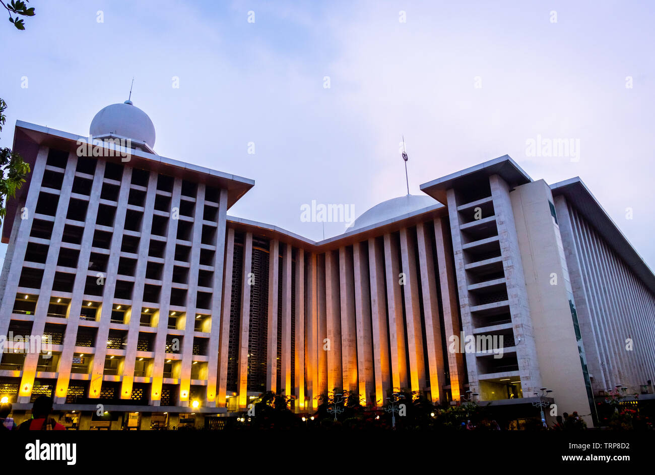 istiqlal jakarta is a lagest mosque in asia Stock Photo - Alamy