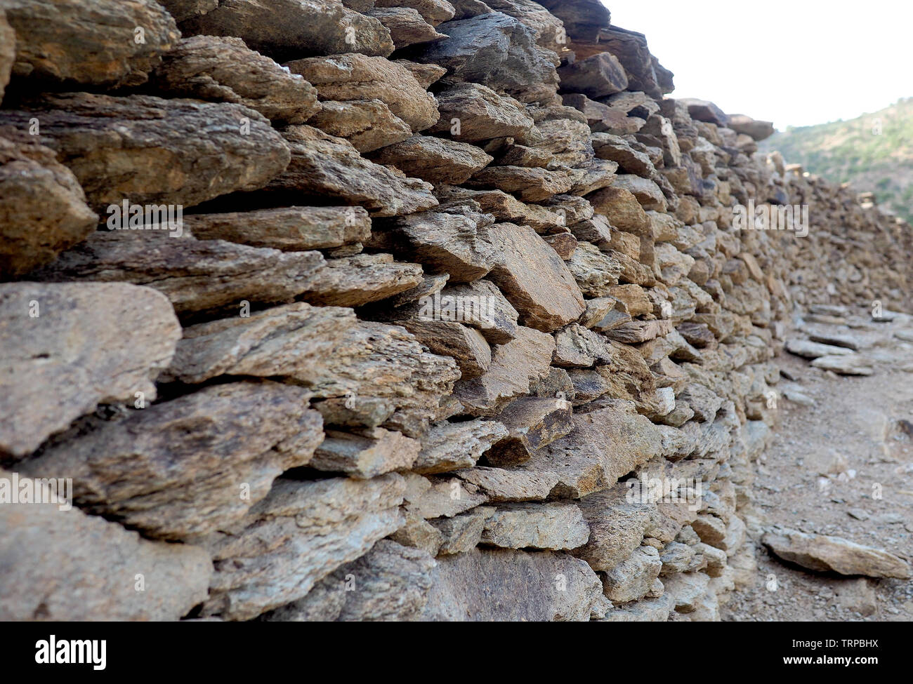 Abstract rock wall detail, stonework Stock Photo - Alamy