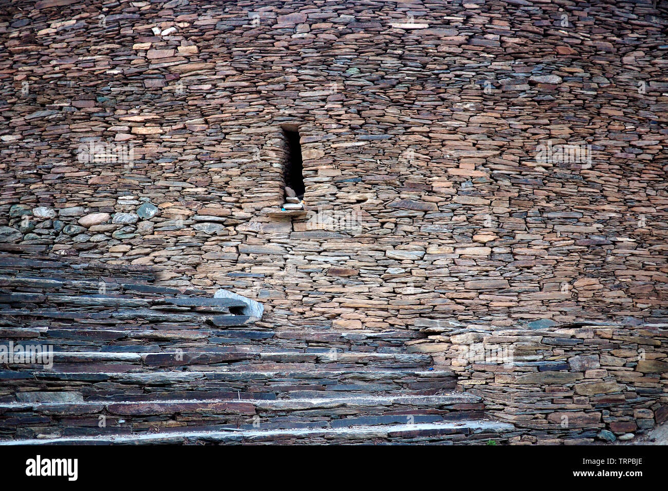 Abstract rock wall detail, stonework Stock Photo - Alamy