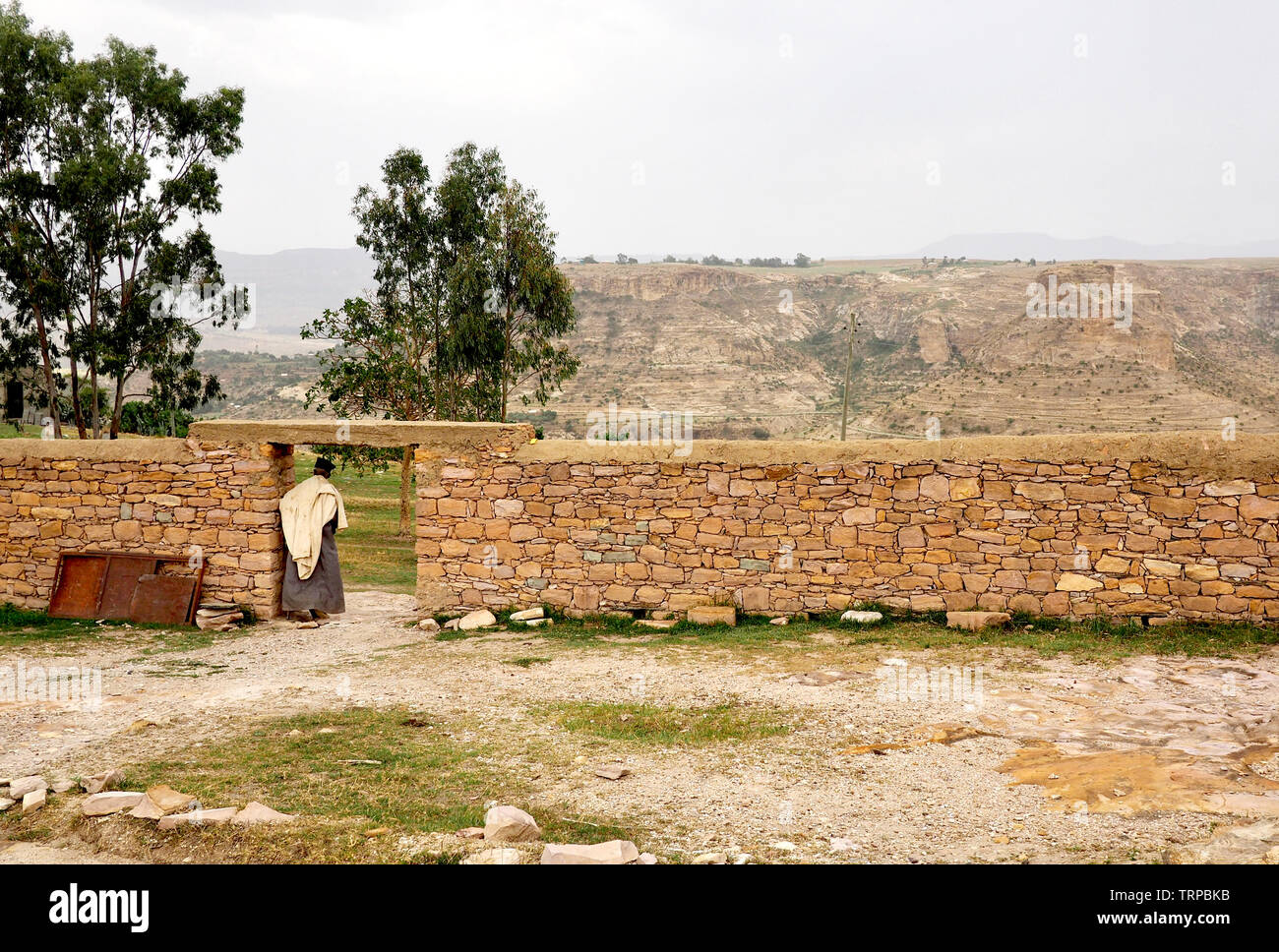 Monk at Debre Damo monastery, Ethiopia Stock Photo - Alamy