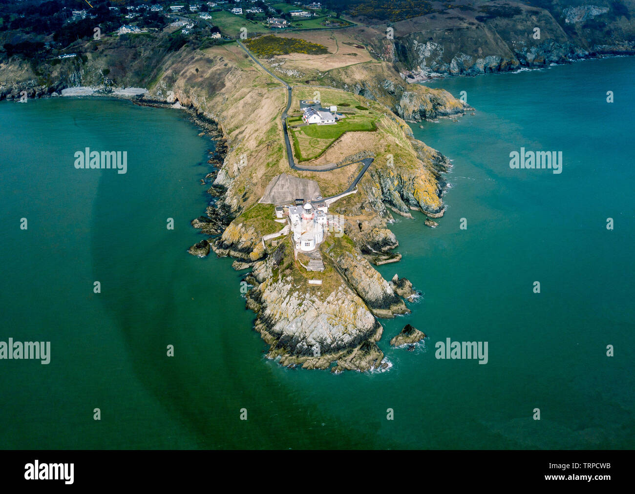 Baily Lighthouse, Howth, Ireland Stock Photo - Alamy