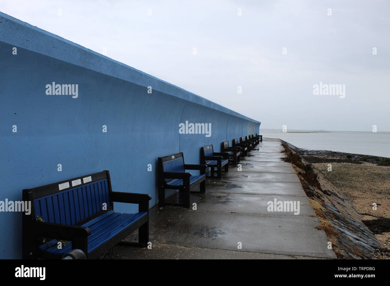 Sea Wall Benches High Resolution Stock Photography and Images - Alamy