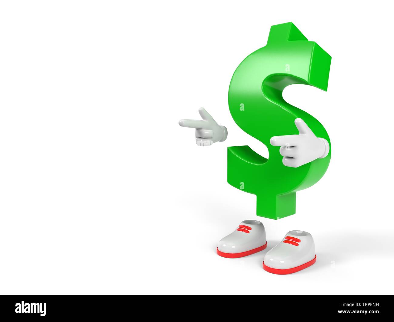 dollar currency character on white background. suitable for finance ...