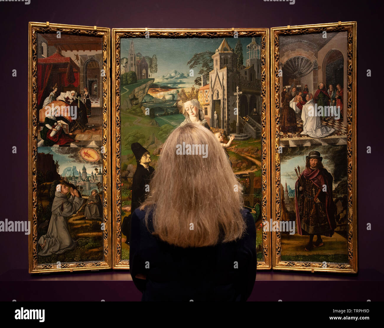 National Gallery, London, UK. 11th June 2019. Bartolomé Bermejo: Master ...