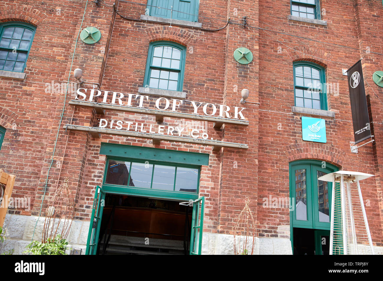 Distillery Historic District, Toronto, Canada Stock Photo - Alamy