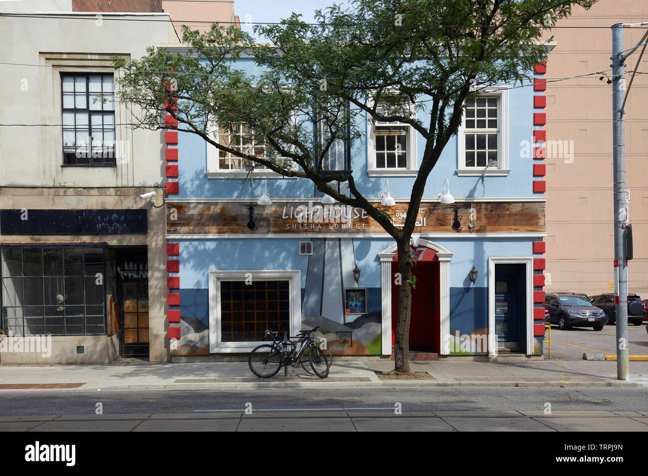 Traditional houses in the center of Toronto, Canada Stock Photo - Alamy