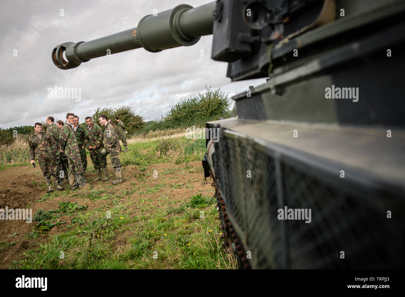 British challenger battle tanks hi-res stock photography and images - Alamy