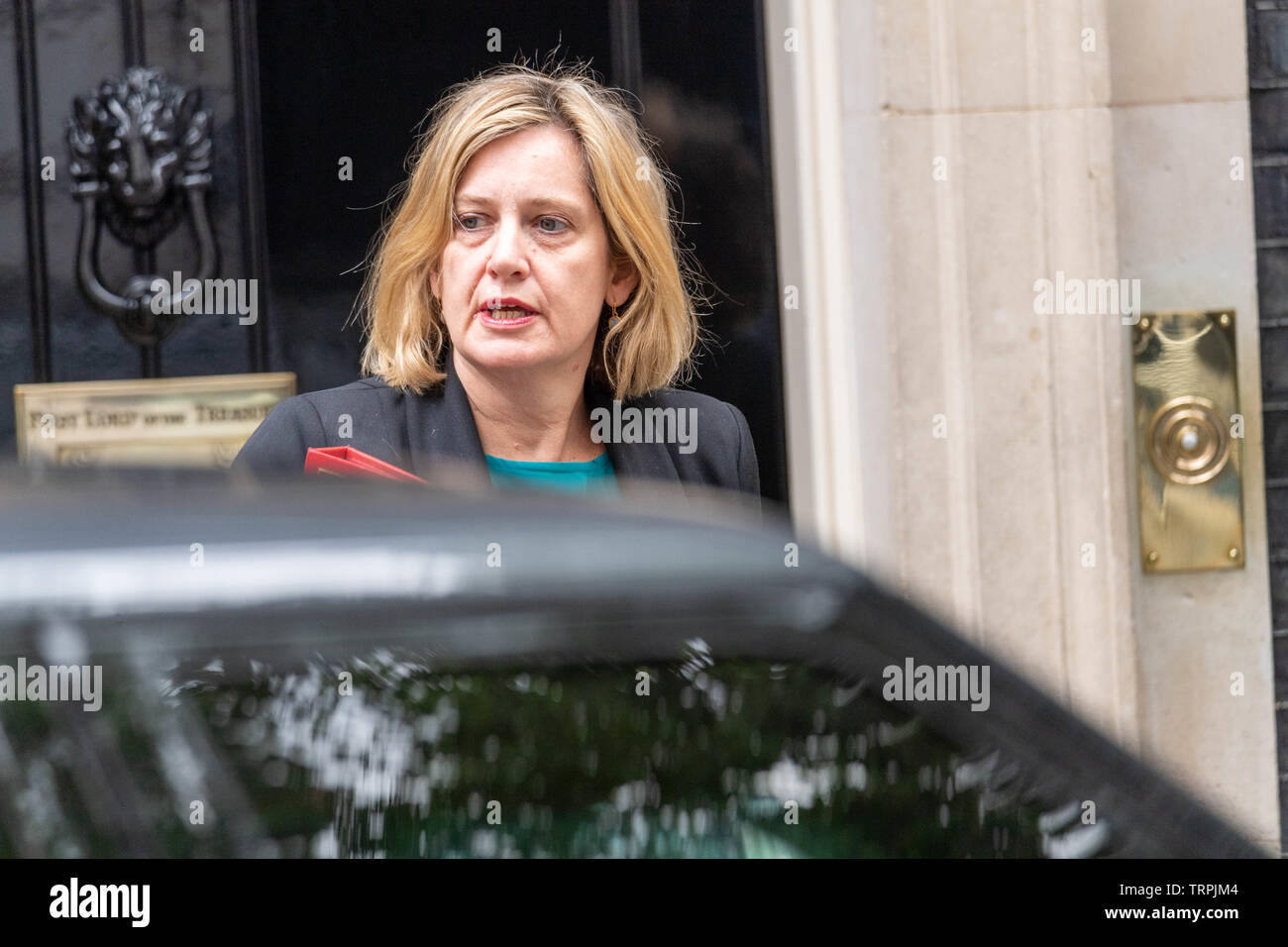 London 11th June 2019, Amber Rudd MP PC Work and Pensions Secretary ...