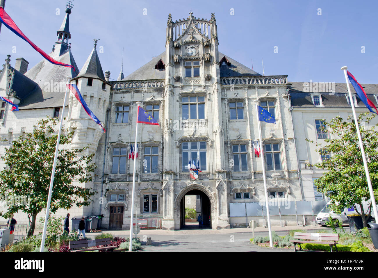 Town hall saumur hi-res stock photography and images - Alamy