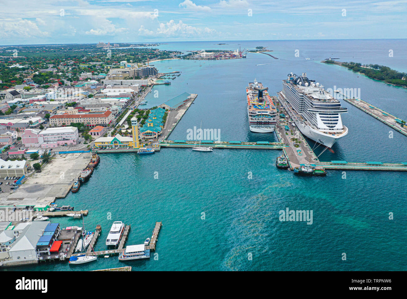 Port at the beautiful Island of Nassau in the Bahamas. Photo Credit ...