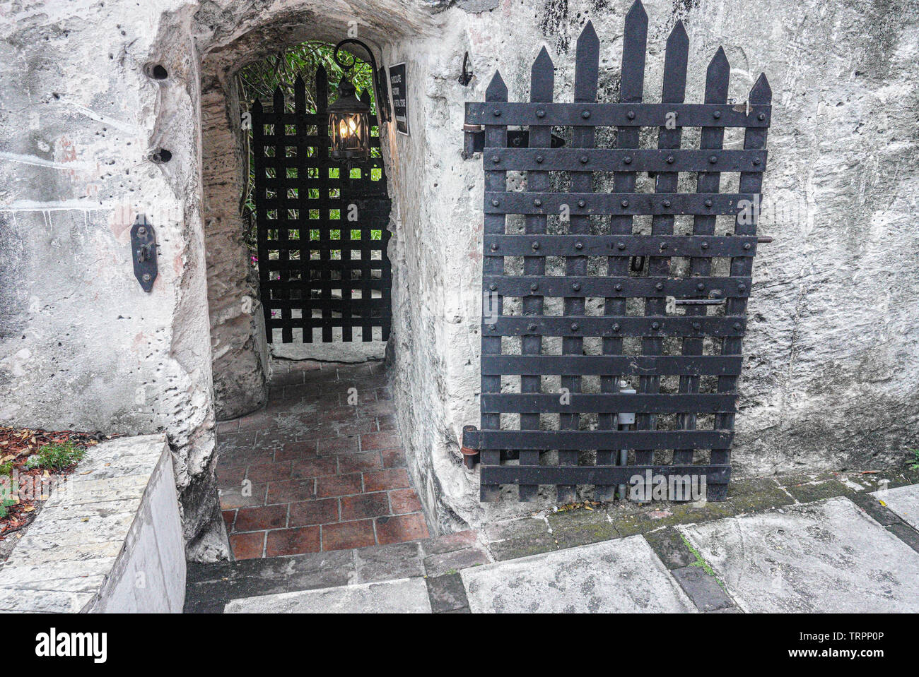 Old Castle gate in Nassau Bahamas. Photo Credit: Marty Jean-Louis Stock ...