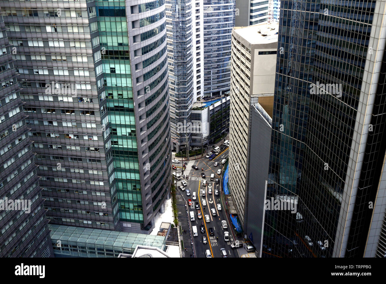 Urban Buildings In Makati City High Resolution Stock Photography and ...