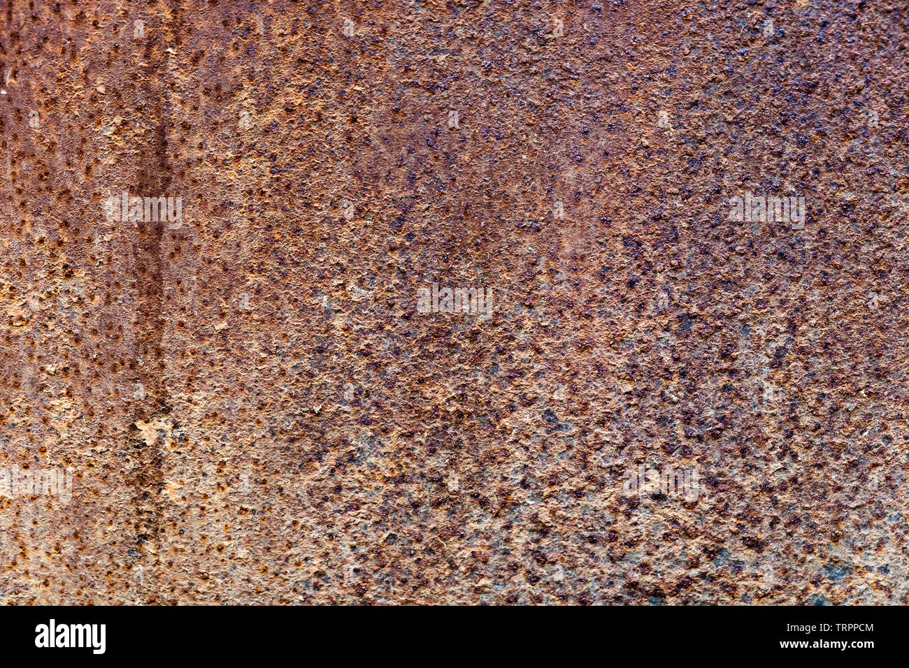 Zinc decay pattern old rust background Stock Photo - Alamy