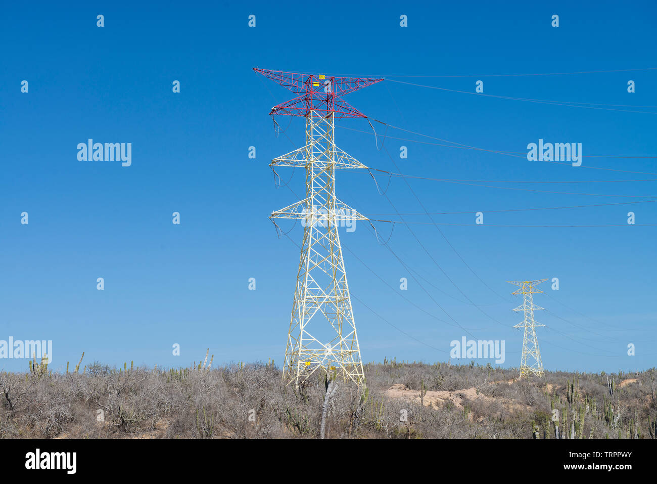 Transmission line icon power electric substation Stock Photo - Alamy