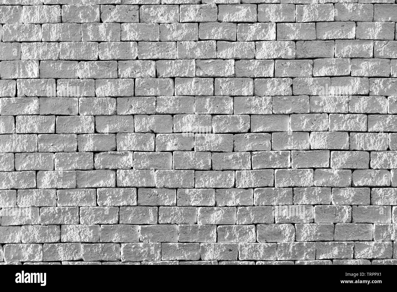 Stack cement brick block Black and White Stock Photos & Images - Alamy
