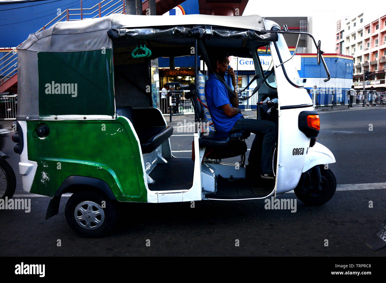 ANTIPOLO CITY, PHILIPPINES – JUNE 3, 2019: A commuter or passenger ...