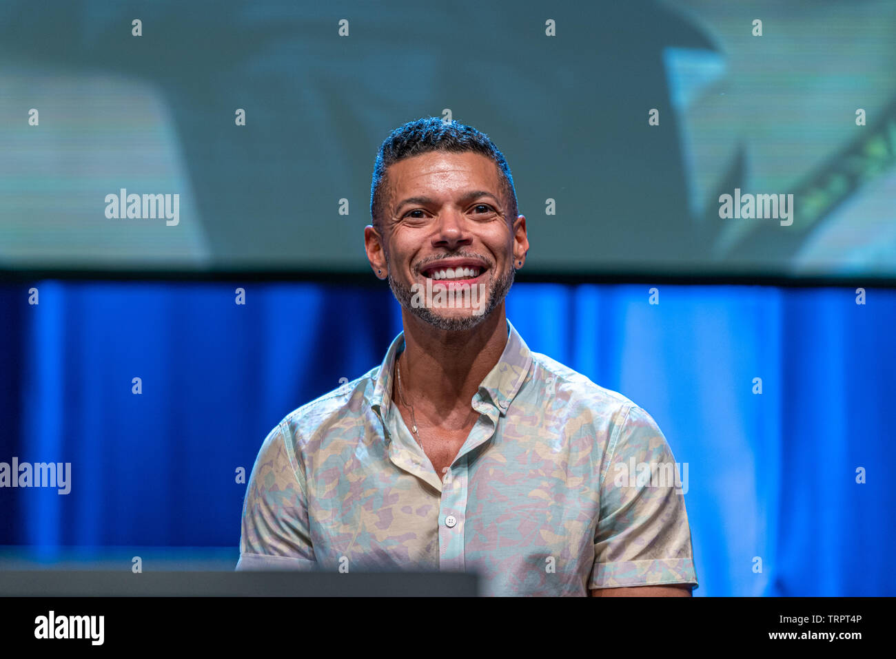 Bonn, Germany - June 8 2019: Wilson Cruz (*1973, American actor - Star ...