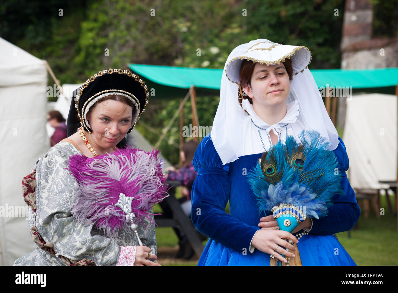 Lady in waiting queen hi-res stock photography and images - Alamy
