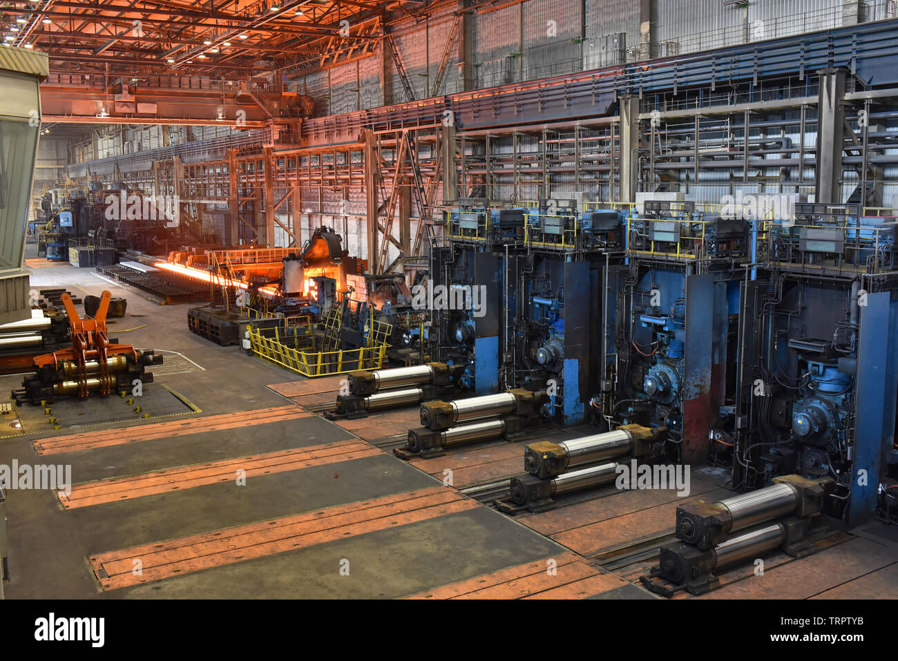 Steel production line hi-res stock photography and images - Alamy