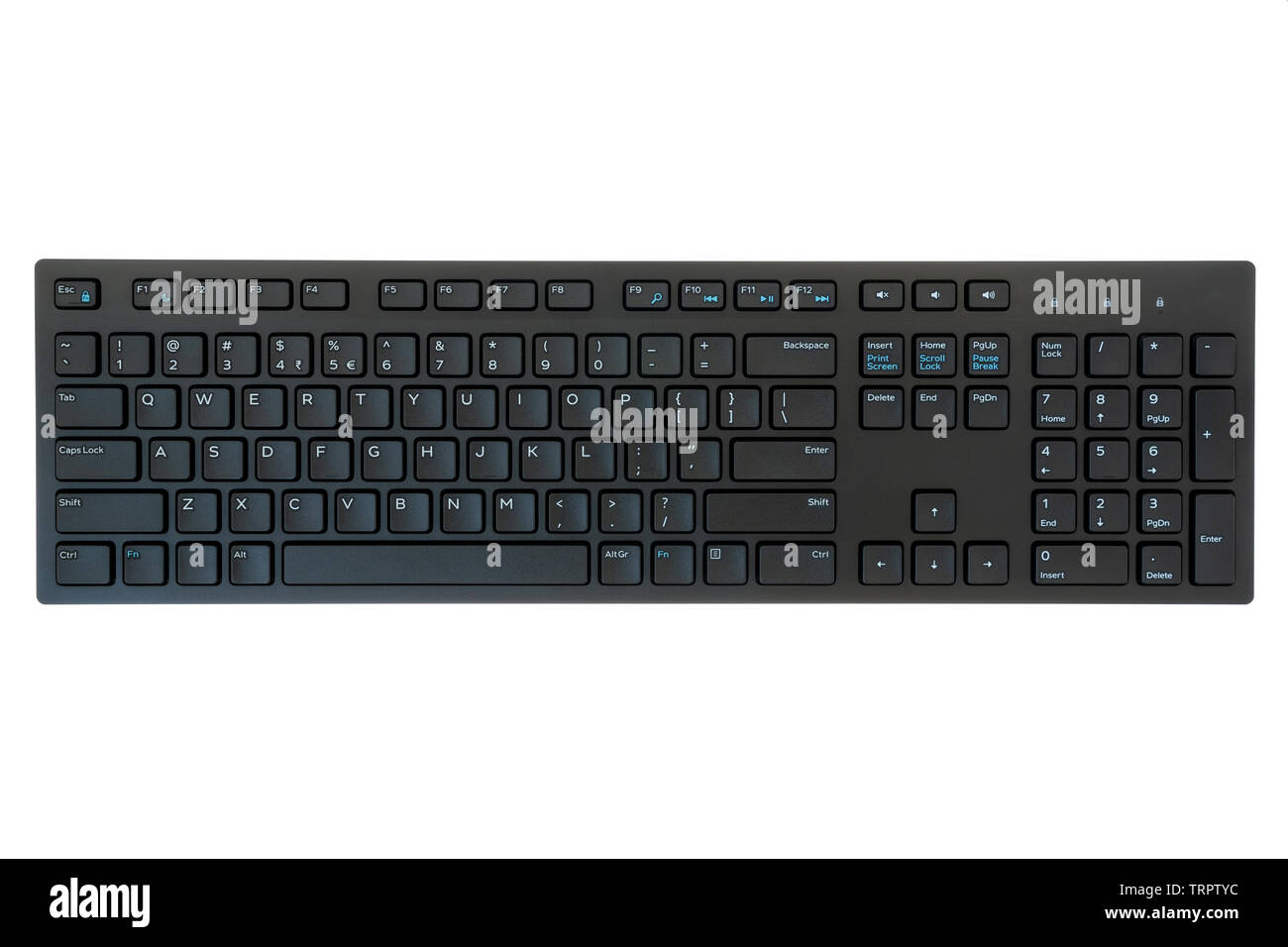 Querty keyboard Cut Out Stock Images & Pictures - Alamy