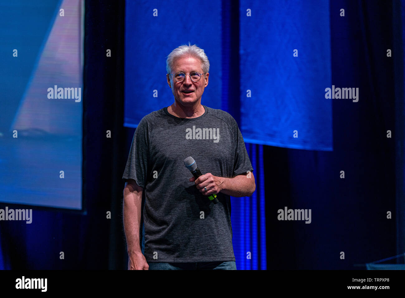 Bonn, Germany - June 8 2019: Bruce Boxleitner (*1950, actor, writer ...